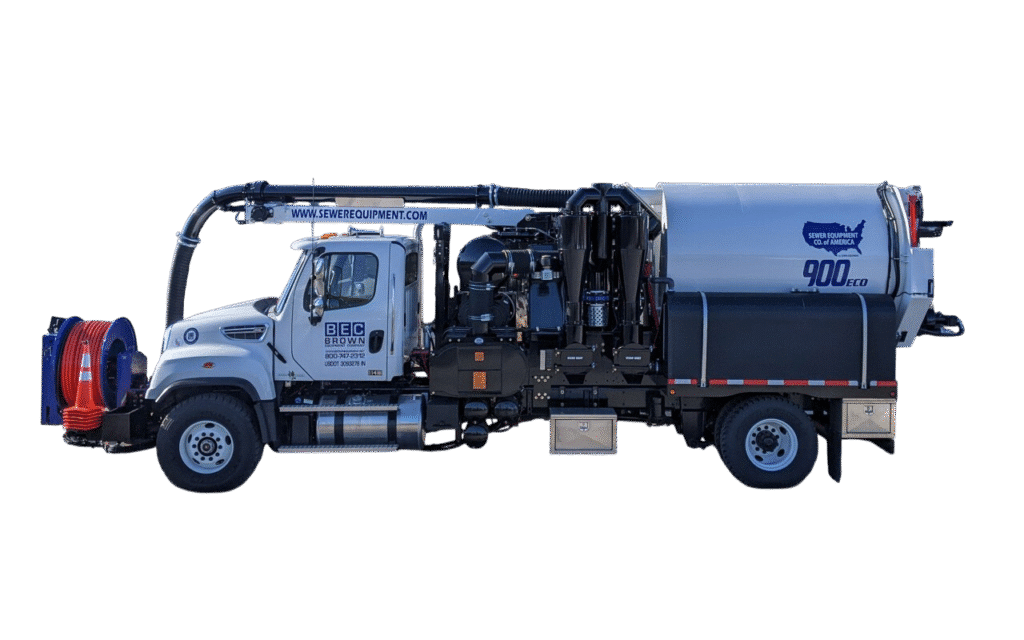 Combination Sewer Cleaning Trucks | Brown Equipment